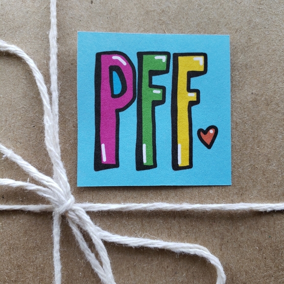 Reseller Sticker Shop | Other | Pff Posh Friends Forever Packaging Ty ...